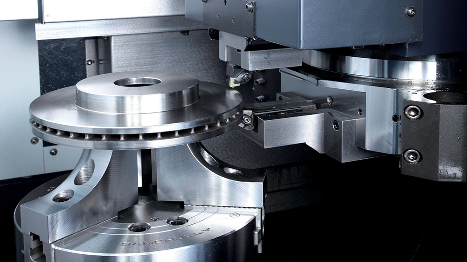 Cnc 수직 선반 가공 자동차 브레이크 디스크 Cnc 선반，밀링 머신，수직 머시닝 센터，터닝 밀링 공작 기계